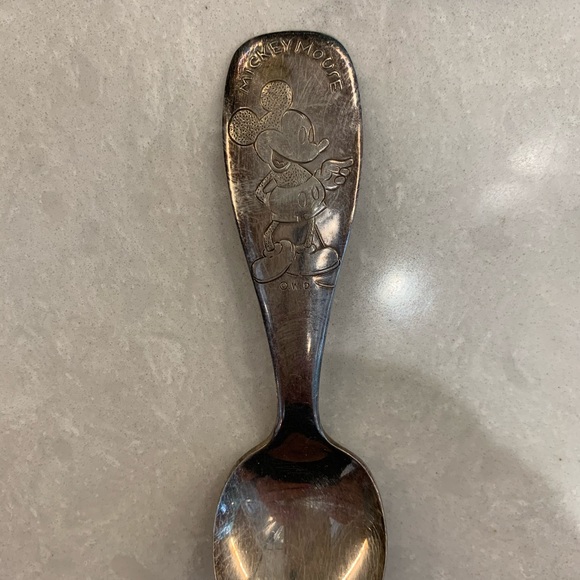 Other | Branford Silver Mickey Mouse Spoon | Poshmark